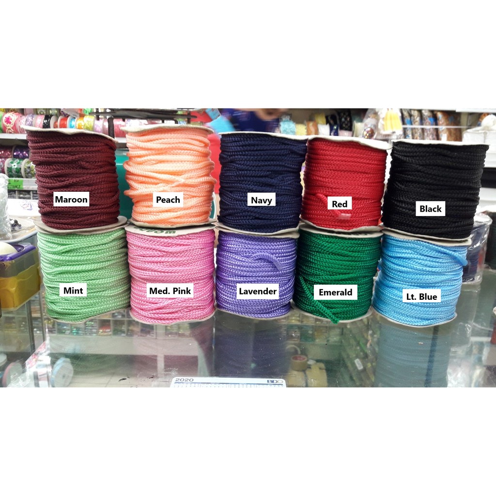 Multipurpose Paperbag Cord 6mm and 8mm Part 1 | Shopee Philippines