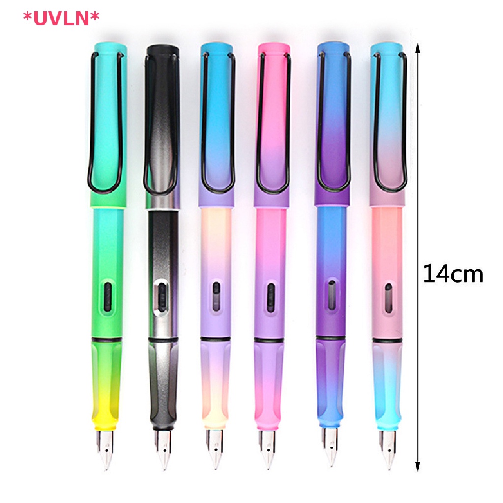 UVLN> Fountain Pen Fashion Popular Plastic Colorful Classic Business ...