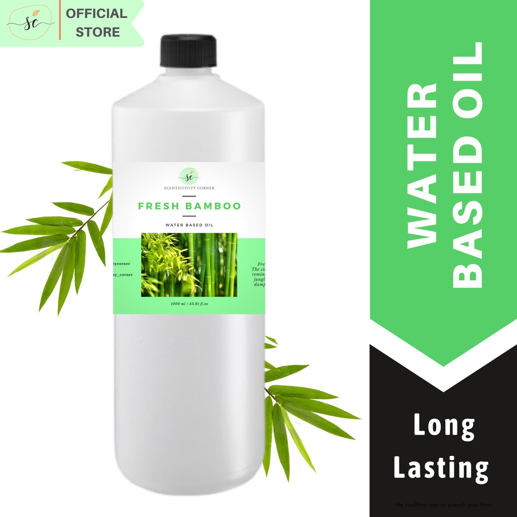 1 LITER FRESH BAMBOO Water Based Essential Oil for humidifier Home ...