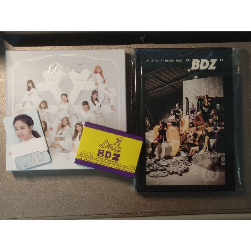 TWICE Set: BDZ pola + Monograph "like" book (+BDZ Repack Set) | Shopee ...
