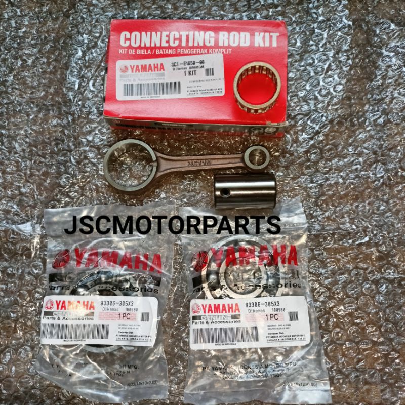 GENUINE SNIPER 150/SNIPER135 MX/R15 V1/V2 CONNECTING ROD KIT & 2 PCS ...