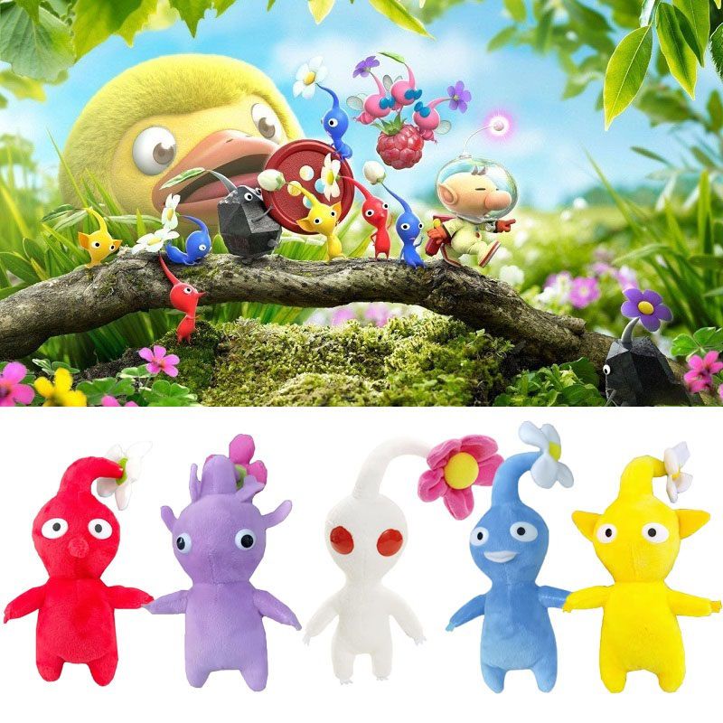 Pikmin Game Fun Plush Toy 15cm Plushy Soft Stuffed Doll Perfect Gifts ...