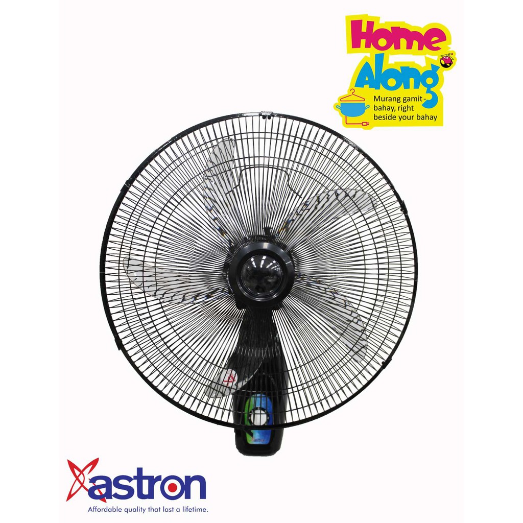 Astron 20" 5 Plastic Blade Wall Fan | Shopee Philippines