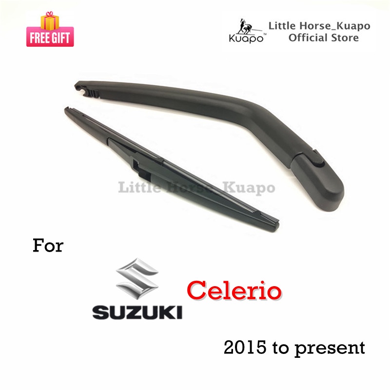 (Kuapo Quality) 2015 to 2022 Suzuki Celerio Rear Wiper Assembly Set for ...