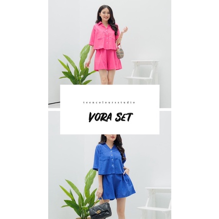 Tcs | Vora set - basic Linen set - Daily wear - Color Trend 2022 | Shopee Philippines