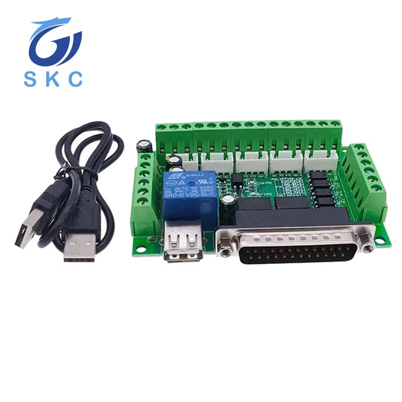 Driver Board for MACH3 Engraving Machine 5 Axis CNC Breakout Board with Optical Coupler for ...
