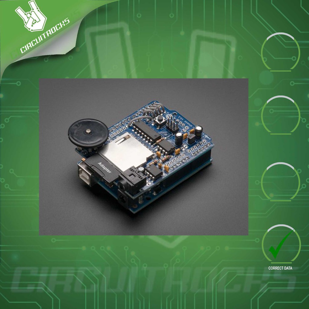 Wave Shield Adafruit For Arduino Kit - V1.1 | Shopee Philippines