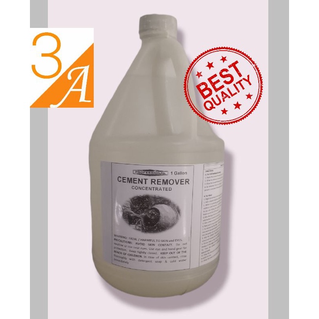 CEMENT REMOVER - Tanggal Semento 1Gallon | Shopee Philippines