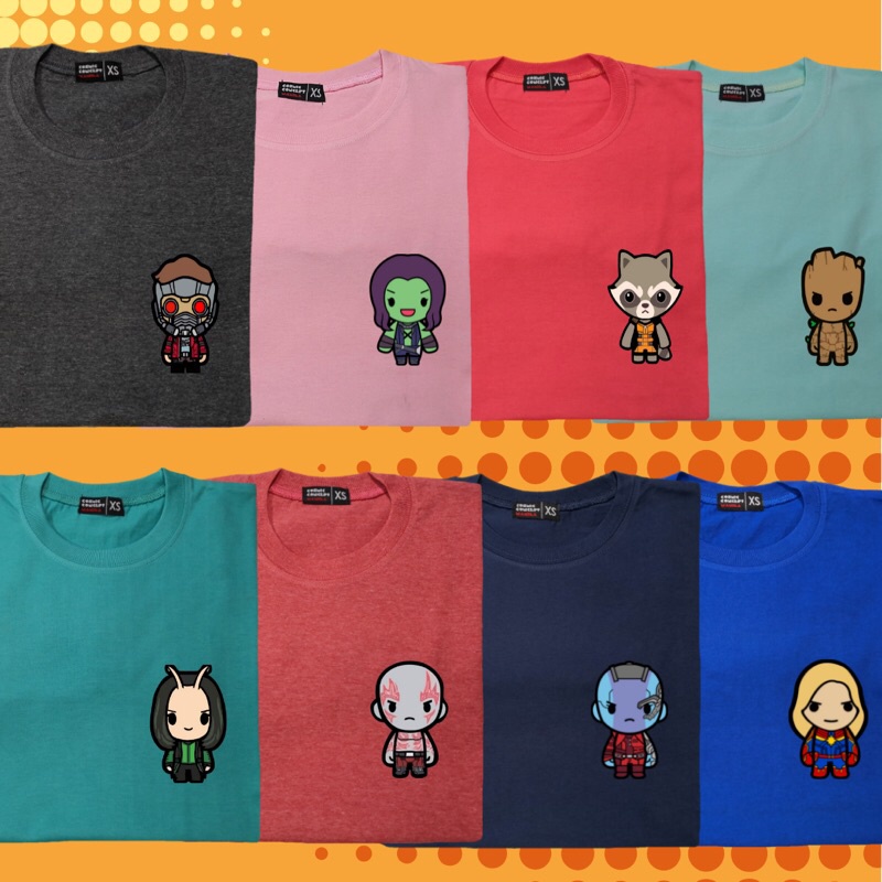 Avengers Star Lord Gamora Rocket Groot Mantis Drax Nebula Captain ...