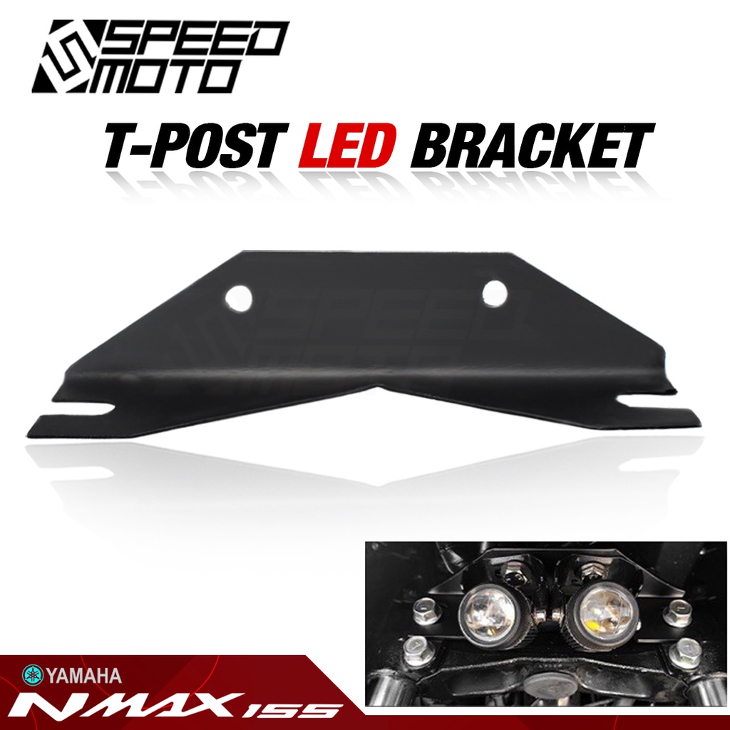 NMAX V1 / V2 MINI DRIVING LIGHT TPOST LED BRACKET FOR NMAX V1 / V2 T ...