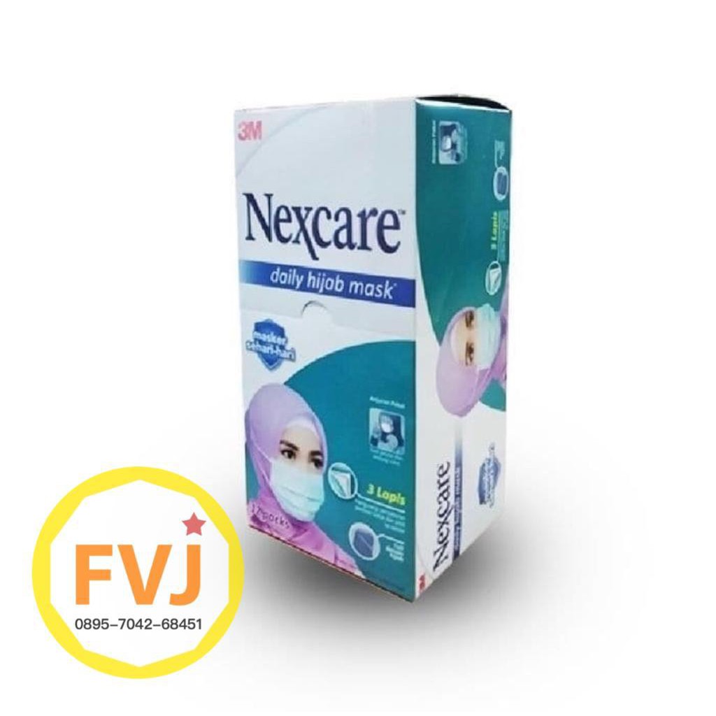 3m Nexcare Hijab Mask Headloop Veil - 1 Box (36 Masks) | Shopee Philippines
