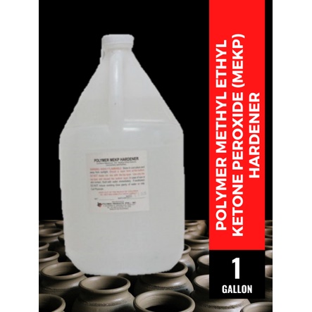 MEKP Local Hardener 1 Gallon (Polymer, Resin, Methyl Ethyl Ketone ...