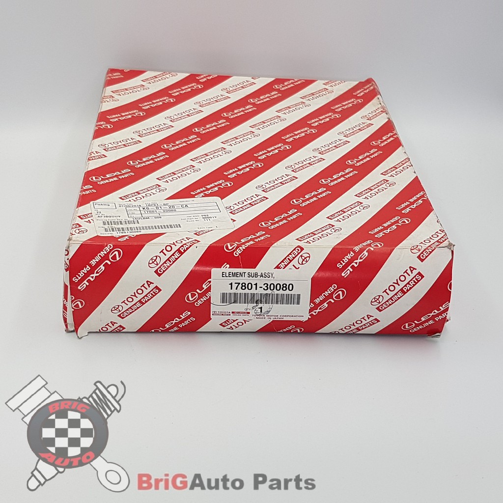 Air Filter Toyota PRADO DIESEL (2009 UP ) 17801-30080 / 17801-51010 ...