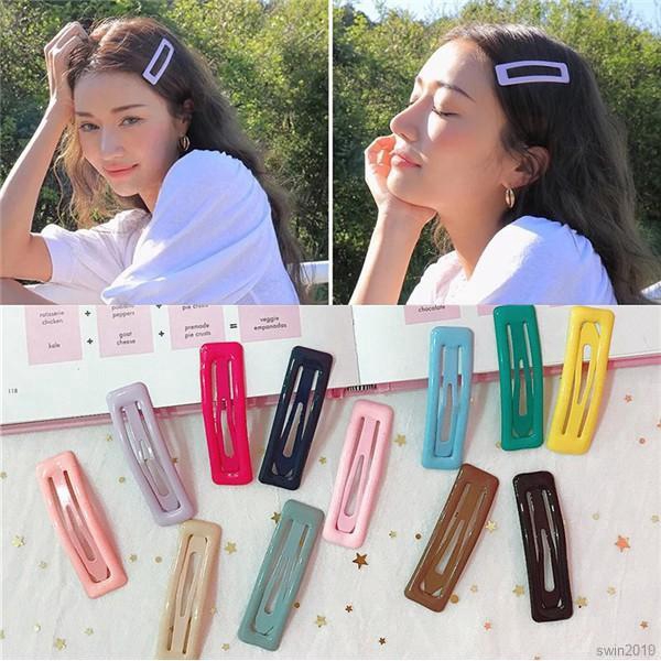 Lovely Printing Candy Color Cartoon Girls'Side Clip BB Clips Baby Kids ...