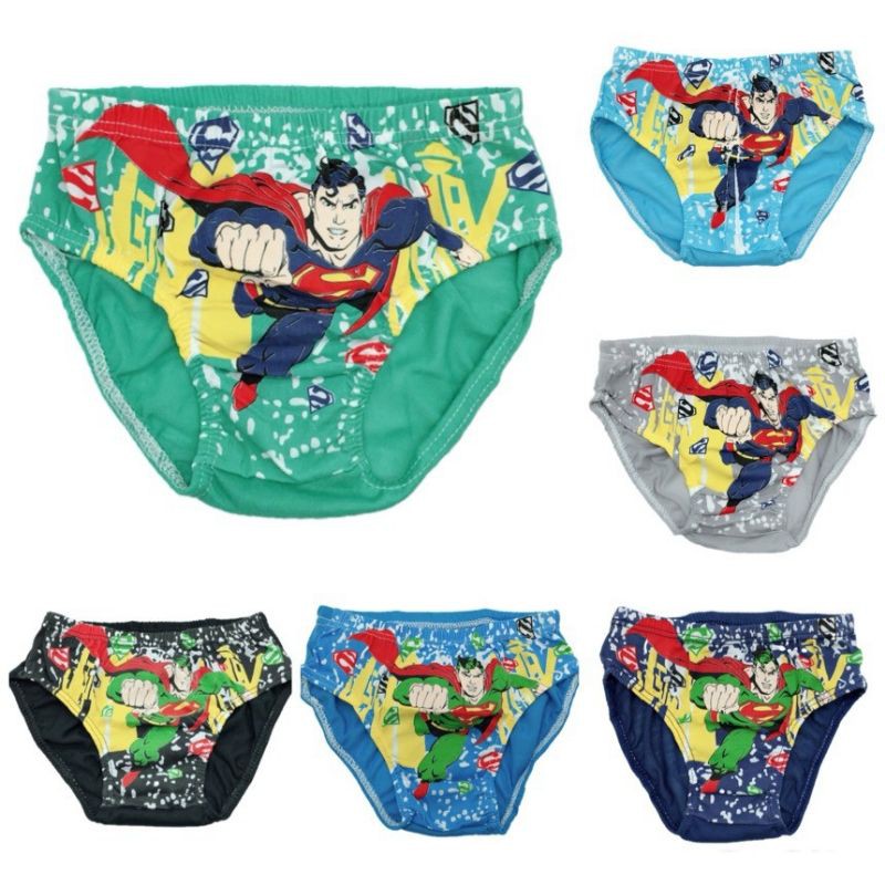 Kids brief superman design | Shopee Philippines