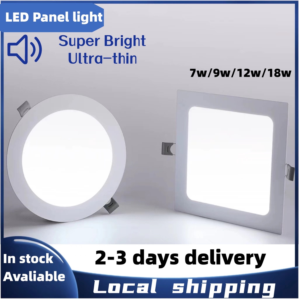 LED panel light 7W 9W 12W 18W ultra thin LED pin light downlight LED ...