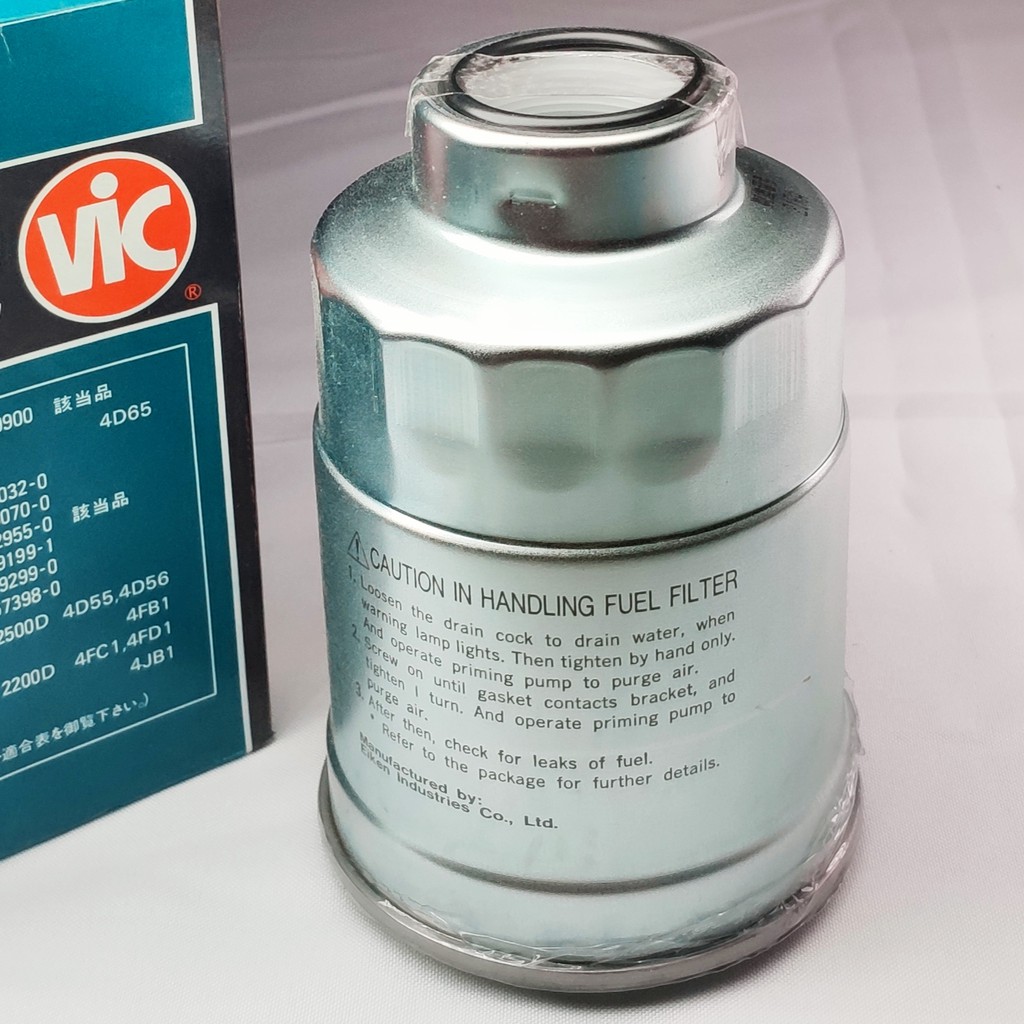 VIC Fuel Filter Fits Mitsubishi Canter Challenger Delica Pajero Strada ...