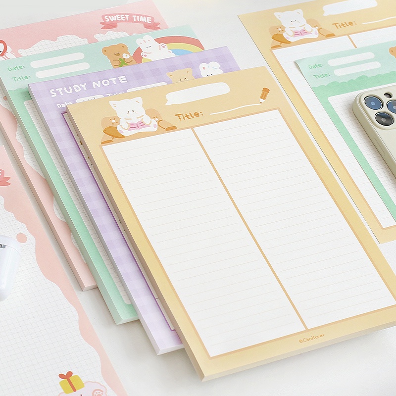 Cdaily|Cute Style Photo Paper b5 Notebook Learning Half b5 Cute Fresh ...