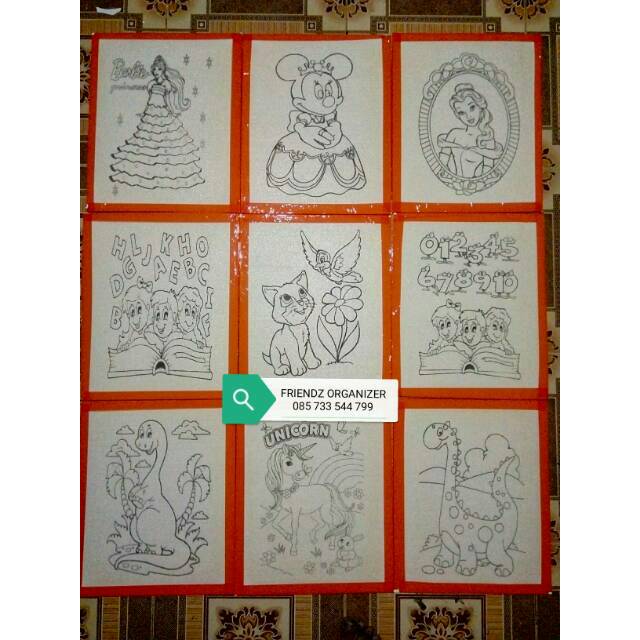 Styrofoam Cork Coloring Painting Not Educational Book | Shopee Philippines