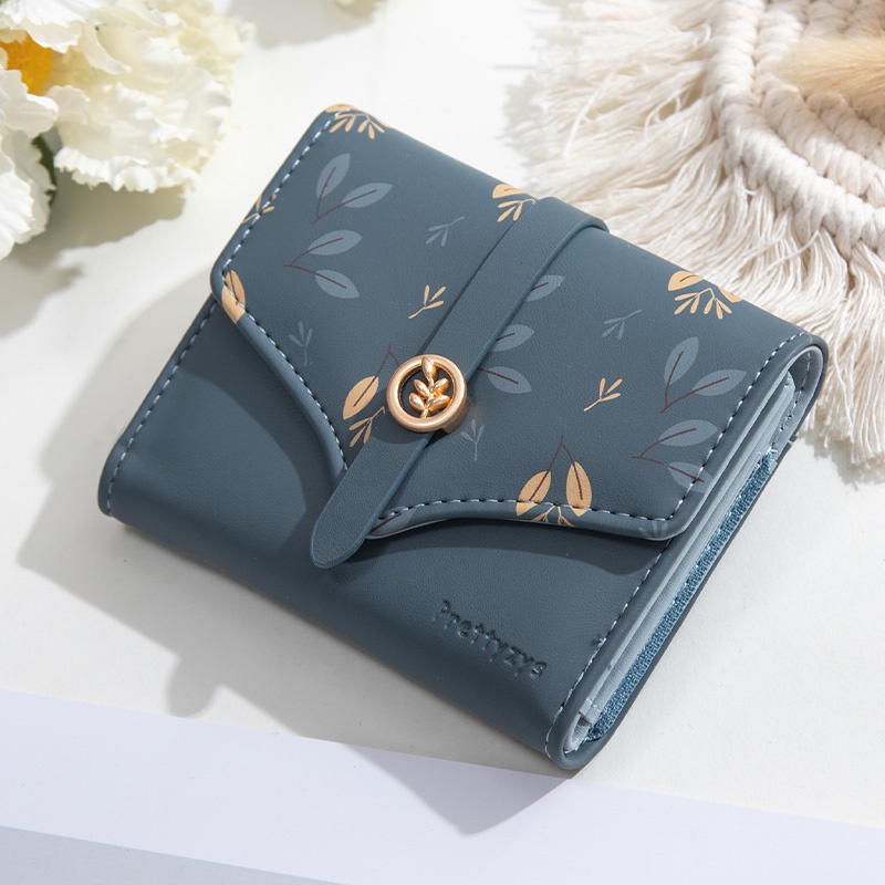 Female Wallet Women Printing Short Purse | Shopee Philippines