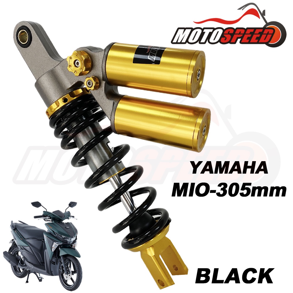 1 Pc Rear Mono Shock Absorber With Gas Tank 305mm For Honda Click Beat ...