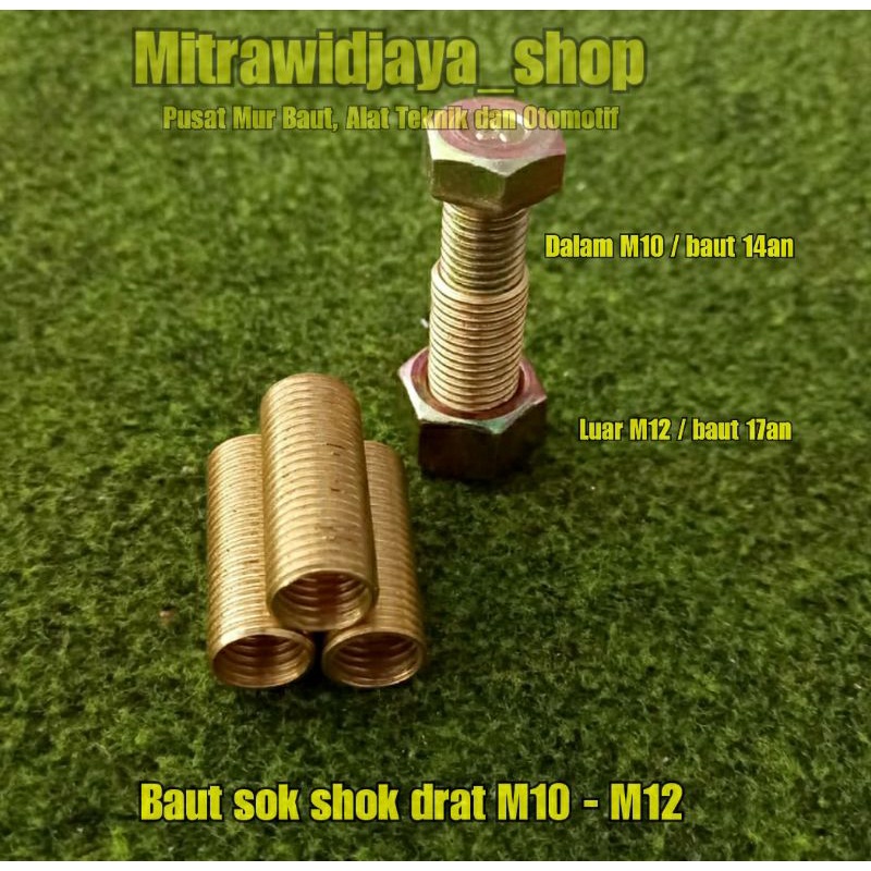 M10-M12 threaded SHOCK bolt, DOL SLEK SHOCK bolt, replacement for ...