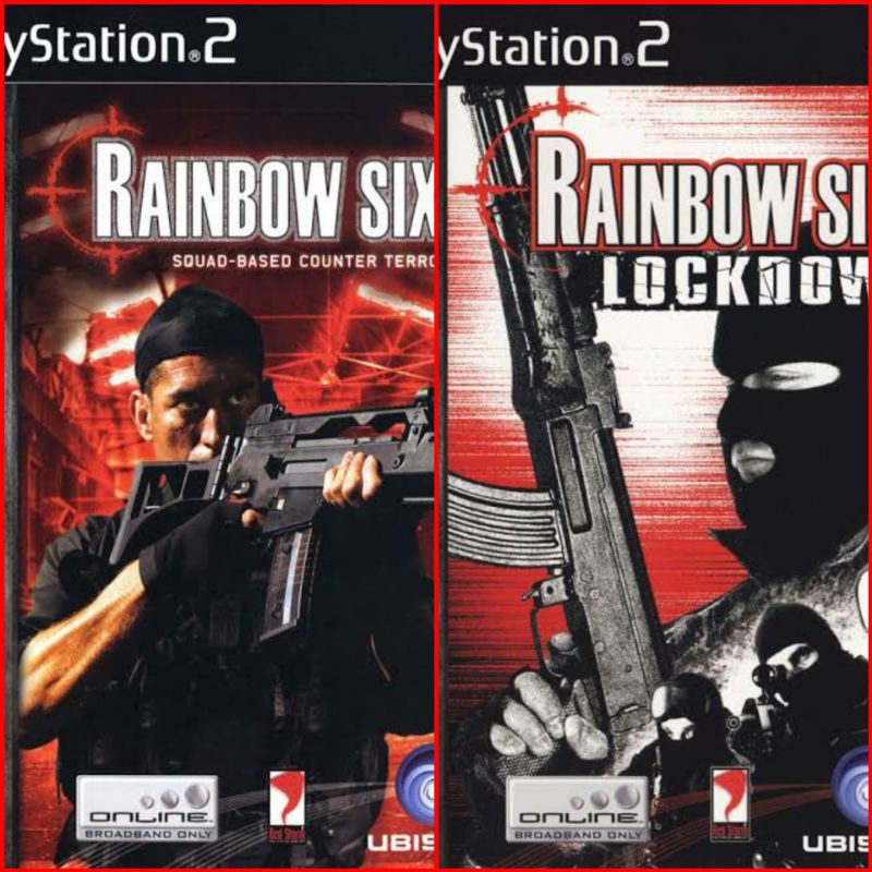 PS2 PlayStation 2 Games Rainbow Six Series (Read Description) | Shopee ...