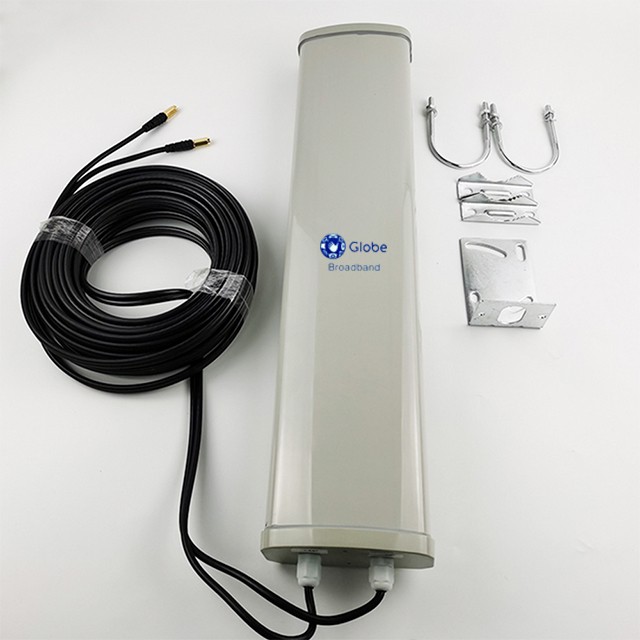 Globe Galaxy Hybrid Antenna 1700x2700mhz 2x20dbi( 40dbi )-Mimo Antenna ...