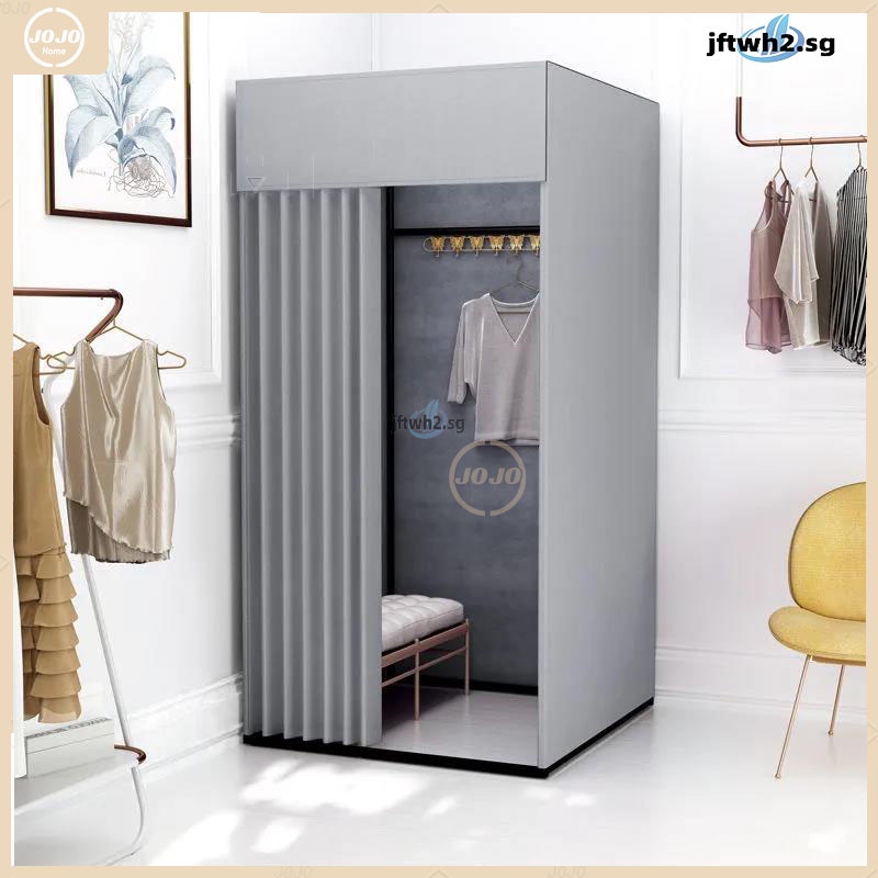 home lifeShopping mall mobile fitting room door curtain locker room ...