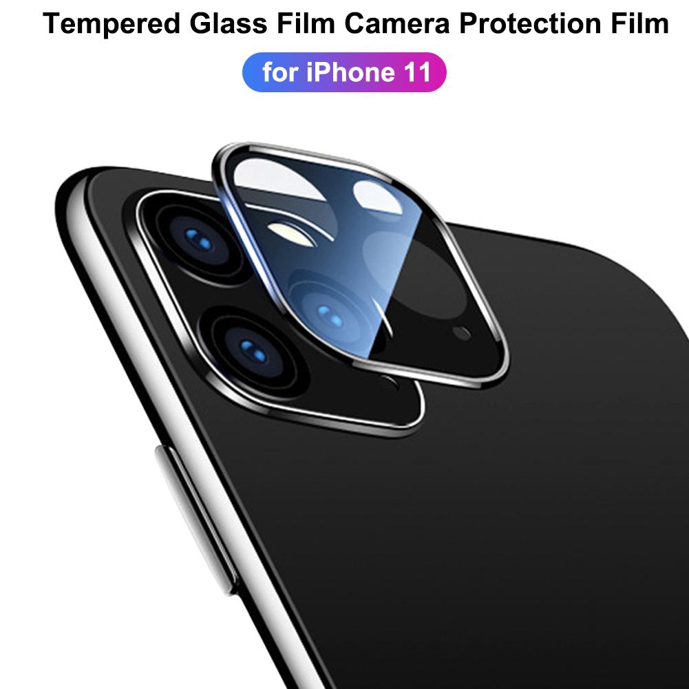 Back Camera Screen Tempered Glass Film for iPhone 11 Pro Max 2019 Metal ...