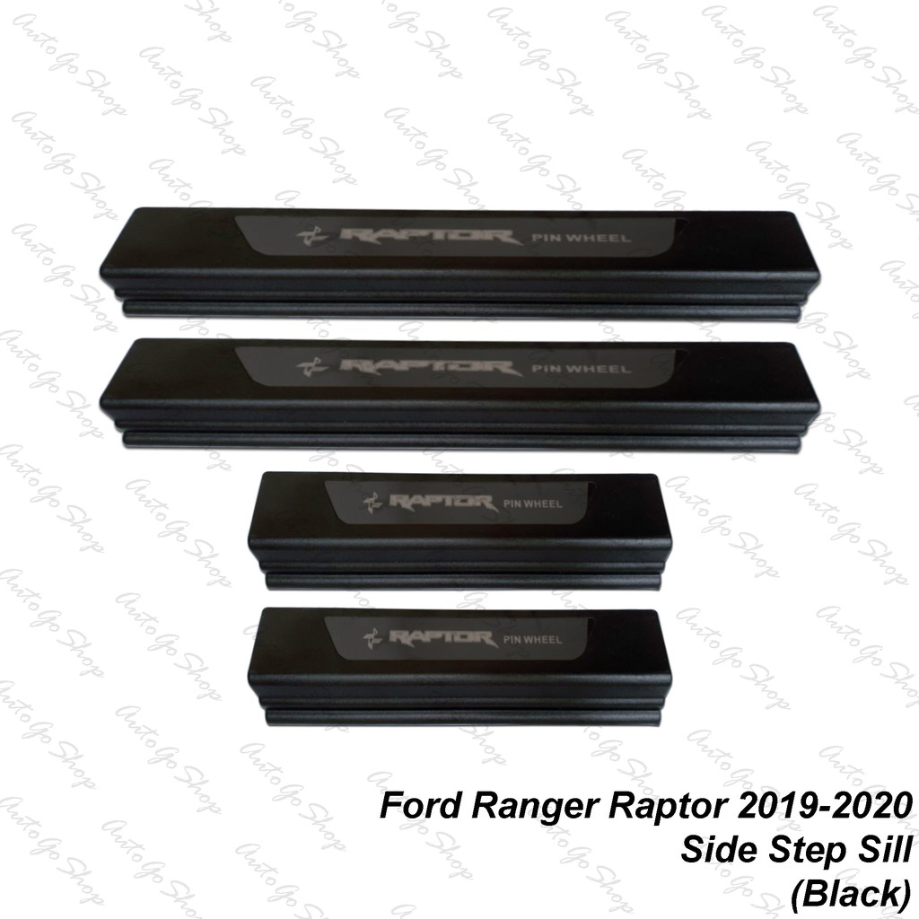 Ford Ranger Raptor / Ford Raptor 2019-2020 Door Side Step Sill / Scuff ...