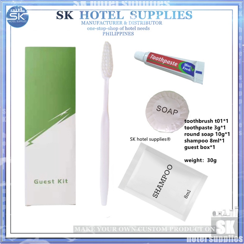 ♟ 100Sets Hotel Guest Kit Set White Toothbrush - Hotel Amenities【Sk ...