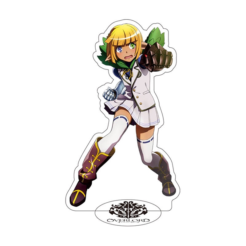 XINQITE Anime Overlord Figure Acrylic Stand Model Toy Ainz Ooal Gown ...