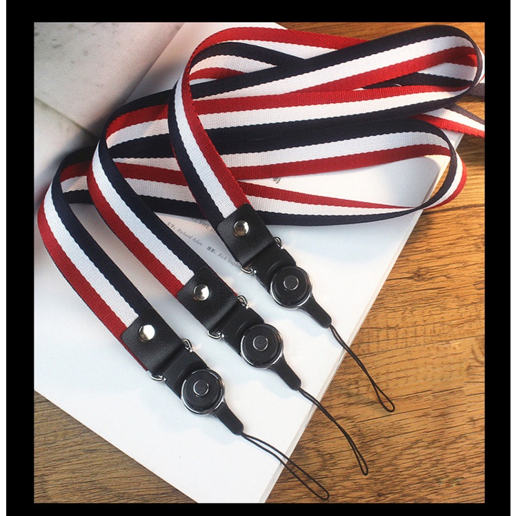 2 in 1 British Retro Style Wide Version Phone Lanyard Certificate ...