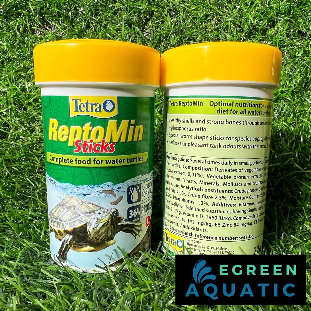 Tetra Reptomin 22g Complete Food for all Water Turtles | Shopee Philippines