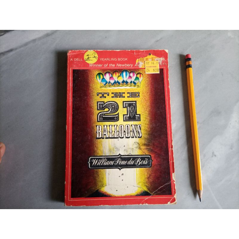 The 21 Balloons by William Pene Du Bois | Shopee Philippines
