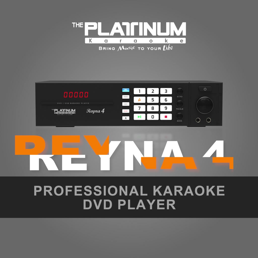 Platinum Karaoke Reyna 4 Player with 23,000++ Songs with Wired Microphone | Shopee Philippines
