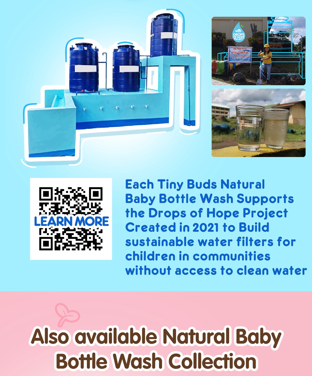 Tiny Buds Deep Clean Baby Bottle Wash Set of 2 (200ml) | Shopee Philippines