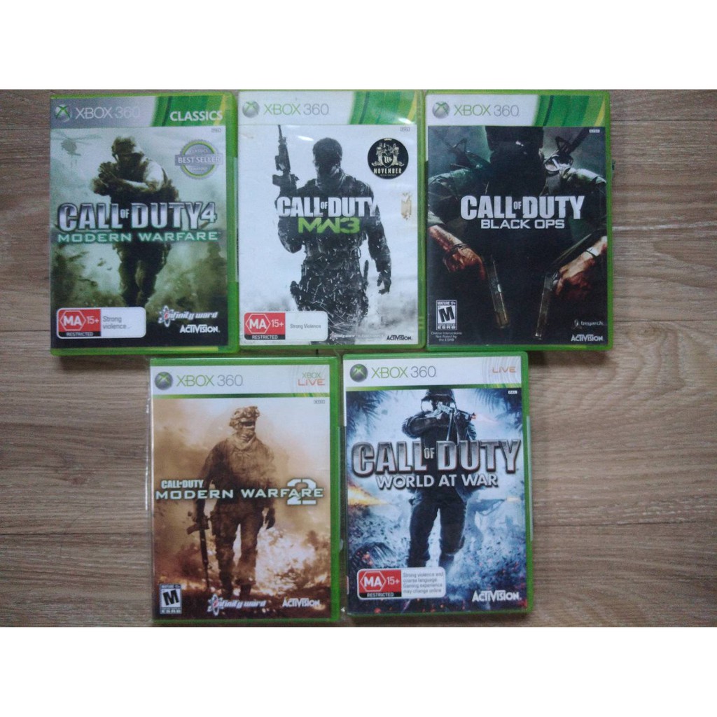 Xbox360 Call of Duty Disc Play On Xbox one | Shopee Philippines