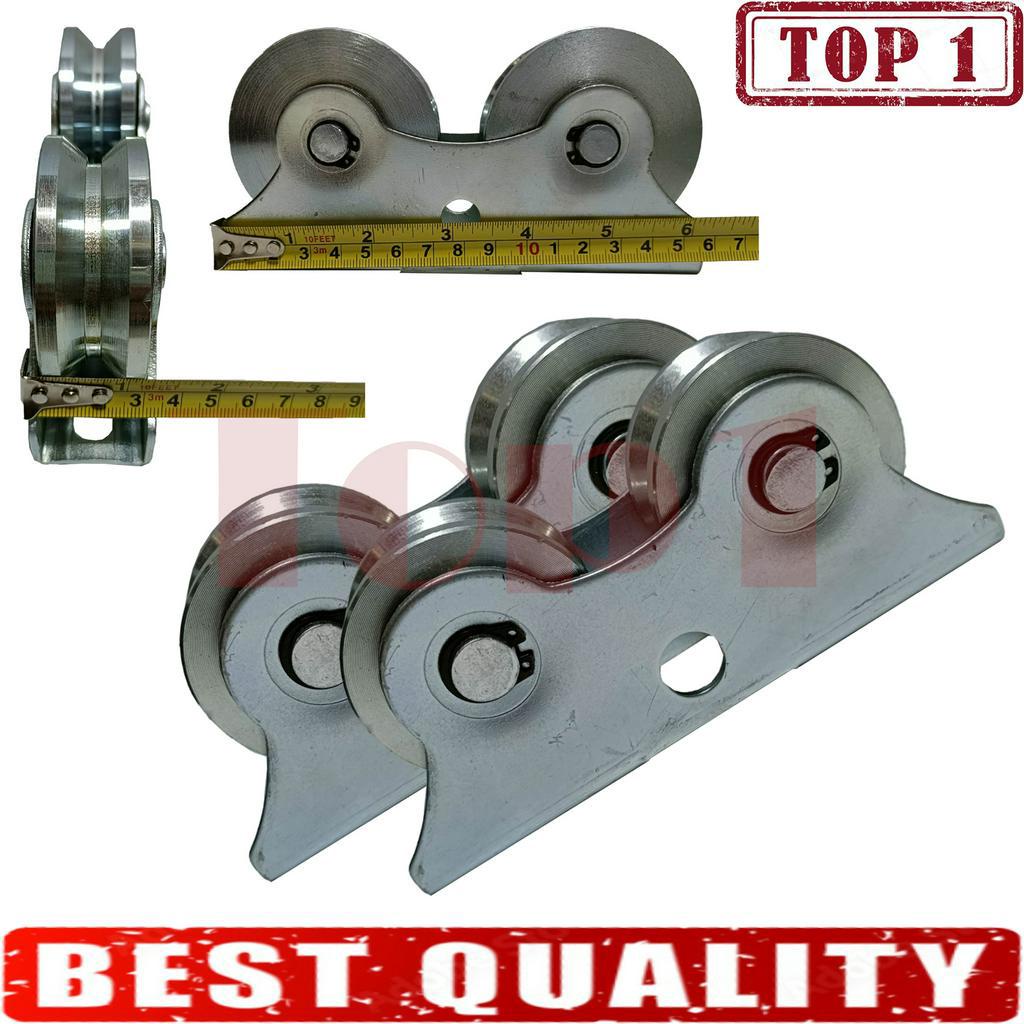Sliding Gate Roller Pulley Two Wheel 2in1 Universal Double Bearings V ...