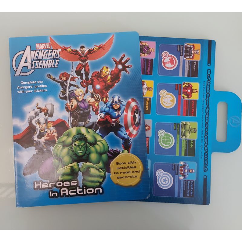 Avengers Assemble Marvel ORI Preloved Book | Shopee Philippines