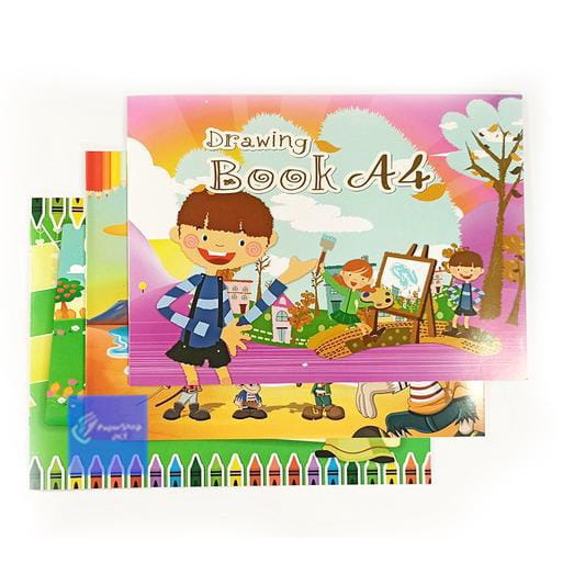 Ecer TURTLE A4 Drawing Book Drawing Book A4 Drawing Book - Pcs | Shopee ...