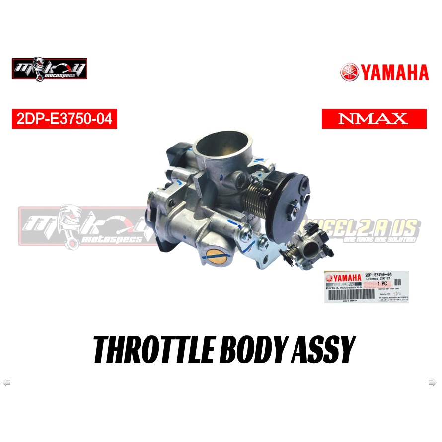 YAMAHA GENUINE THROTTLE BODY ASSY FOR NMAX (2DP-E3750-01 | Shopee ...