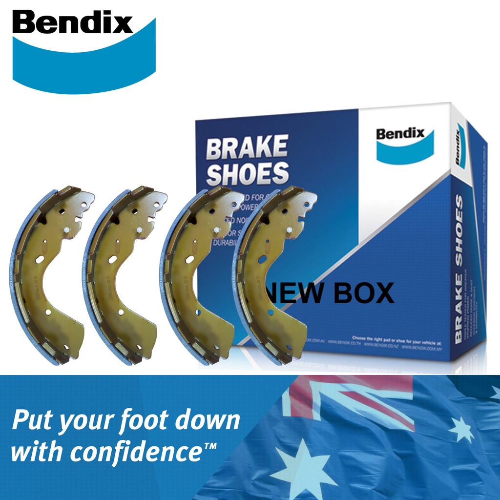 Bendix Brake Shoe DS1825/BS5021 Set for Nissan Navara 2007-2014 and Terra 2018-2022 | Shopee ...