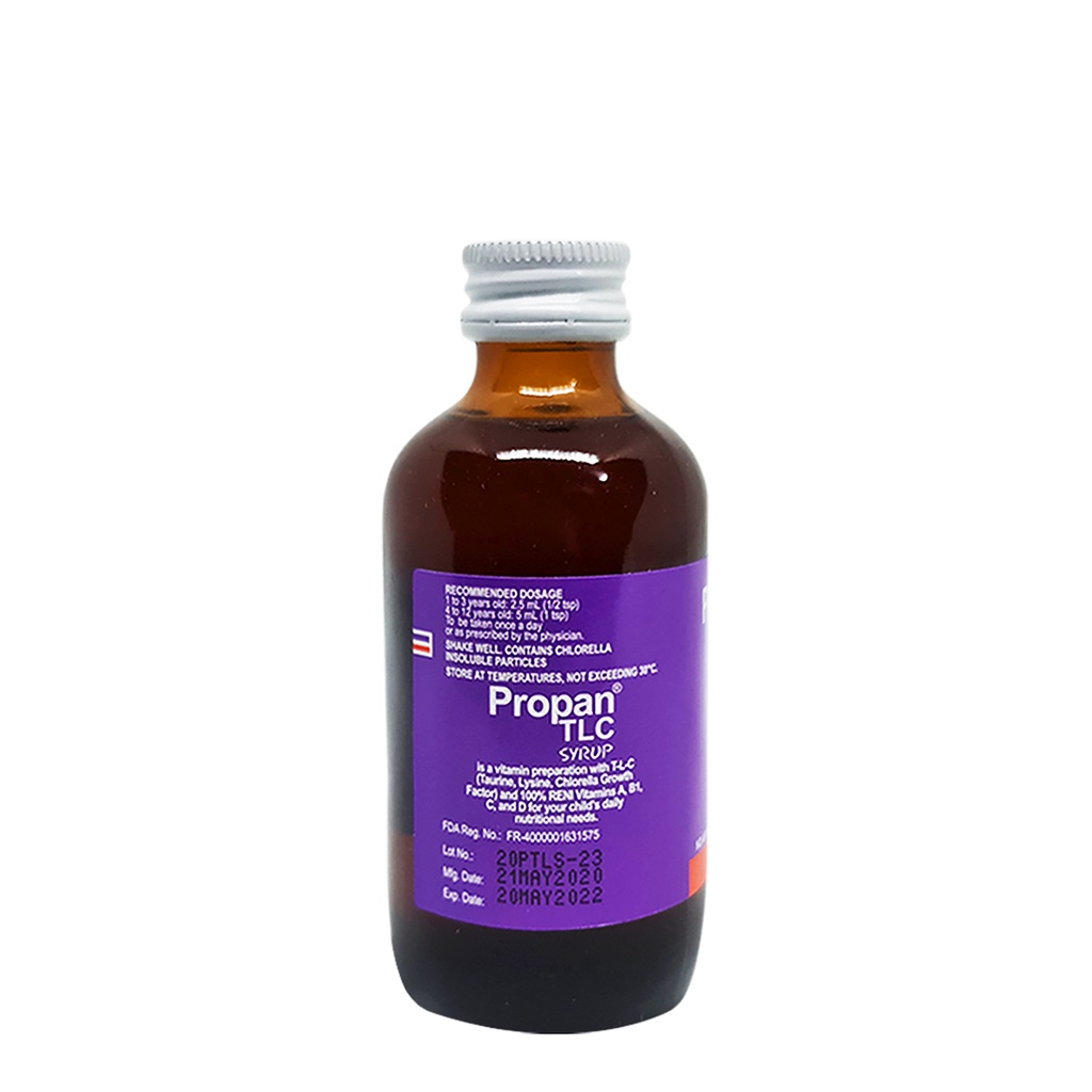 PROPAN TLC Kids Vitamin Syrup 60ml | Shopee Philippines