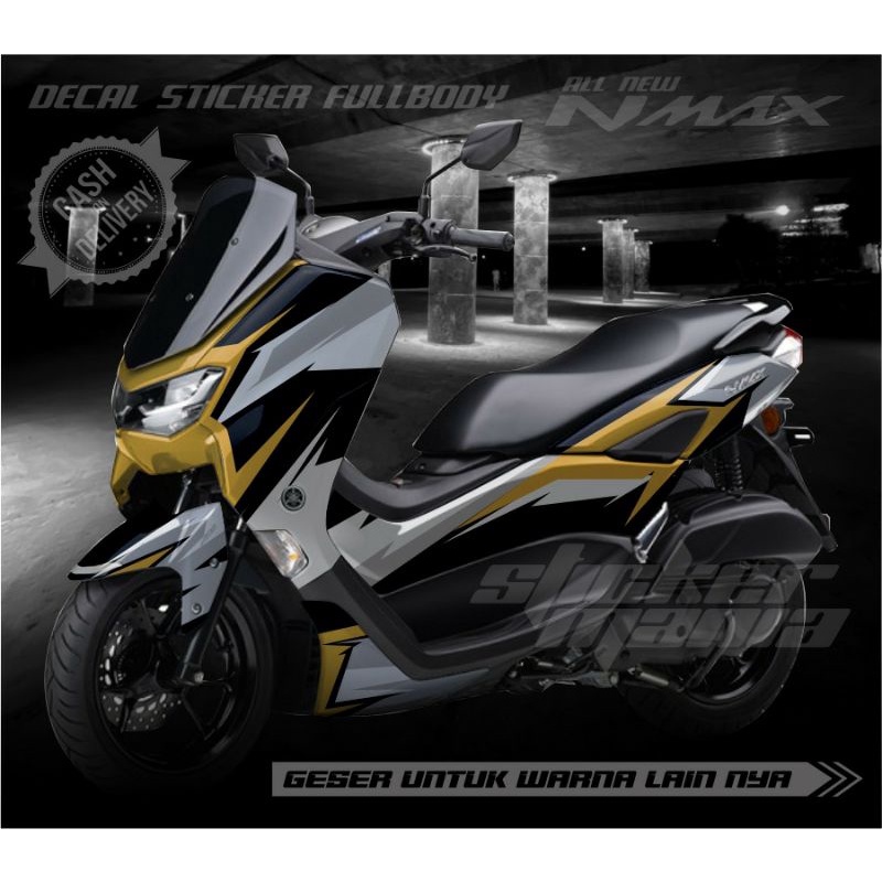 New nmax Decal sticker Full Body striping sticker, variations of ...
