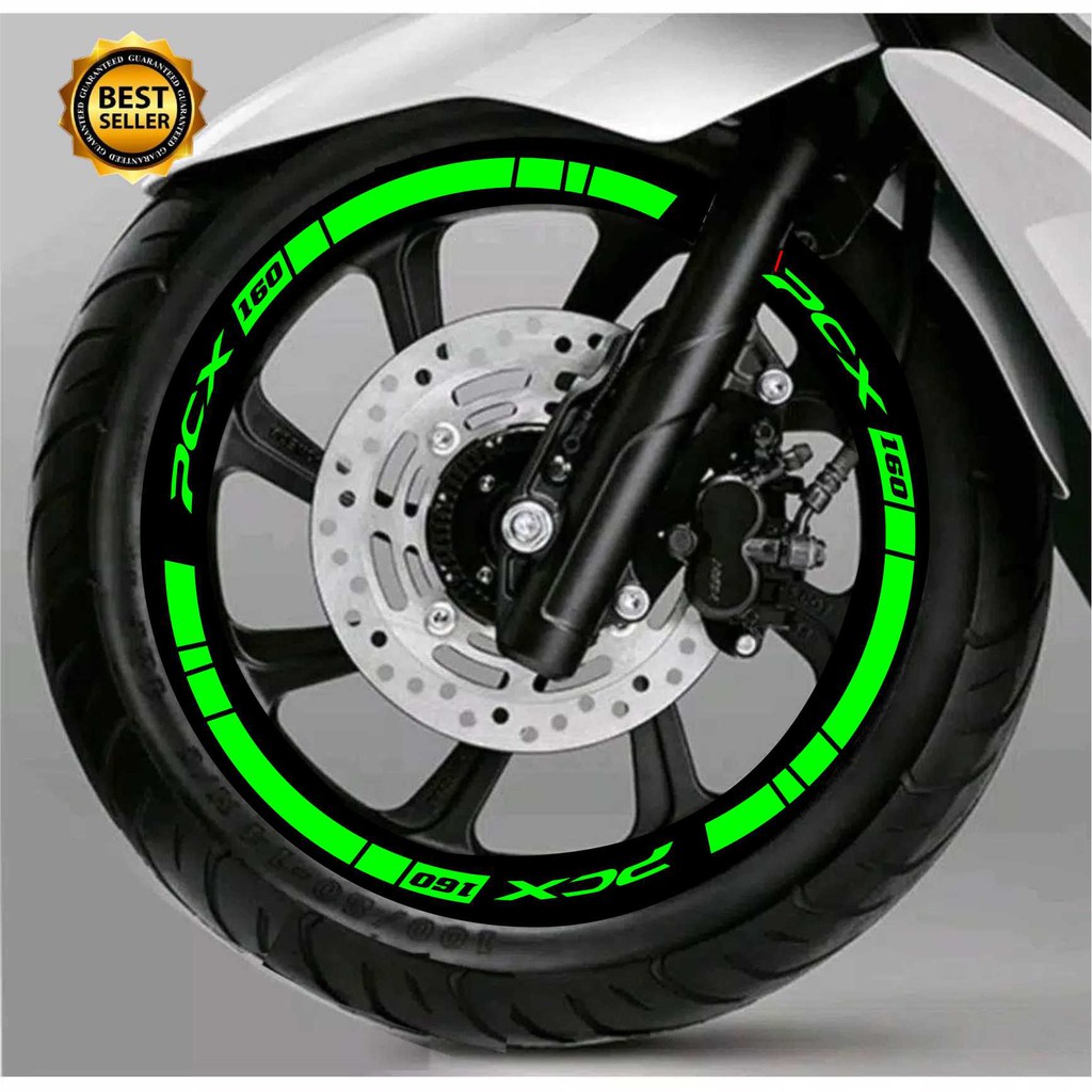 Honda PCX 160 ALL NEW rim trim cutting Sticker | Shopee Philippines