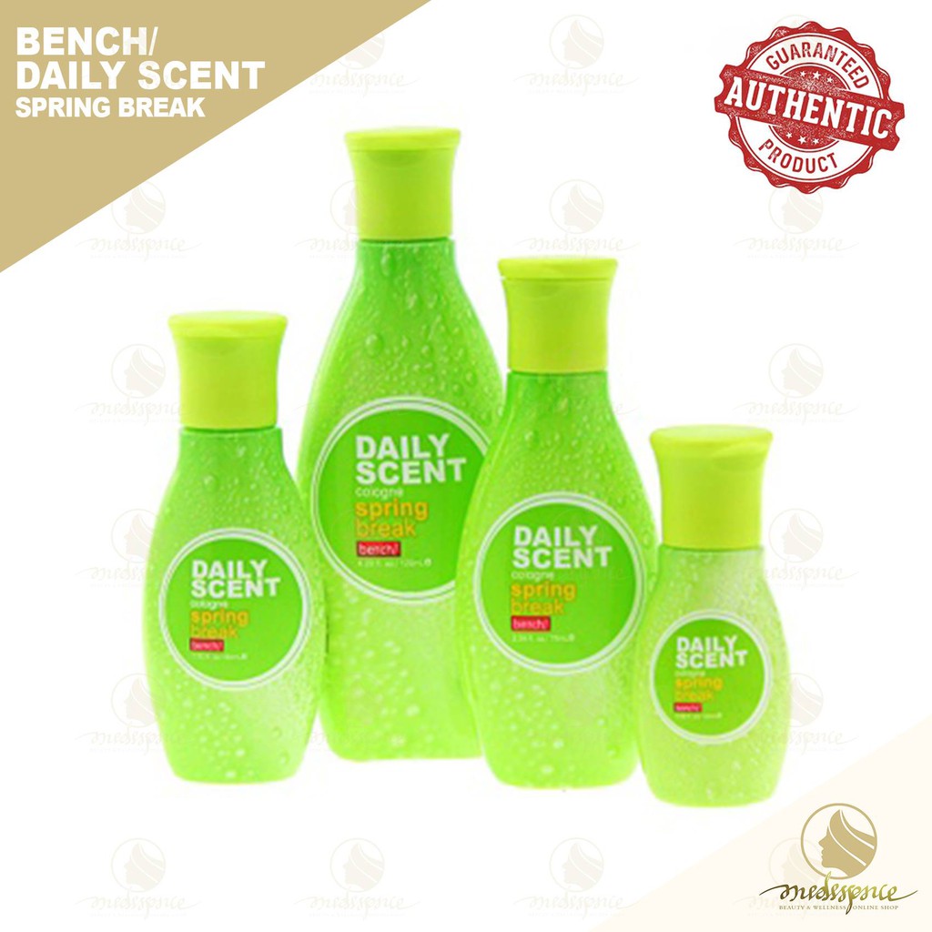 Bench Daily Scent Cologne 25ML/50ML/75ML/125ML All Variants | Shopee ...