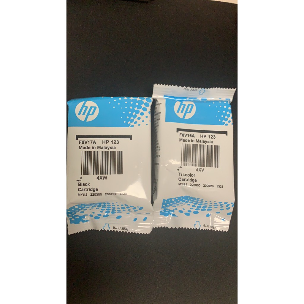 Original HP Printer HP 123 HP DeskJet 2130 inks cartridge HP1111 2131 ...