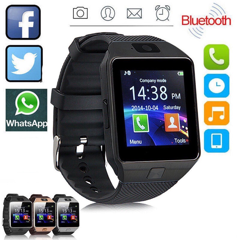 DZ09 Smart Watch Bluetooth Waterproof Smartwatch Touchscreen Wrist ...
